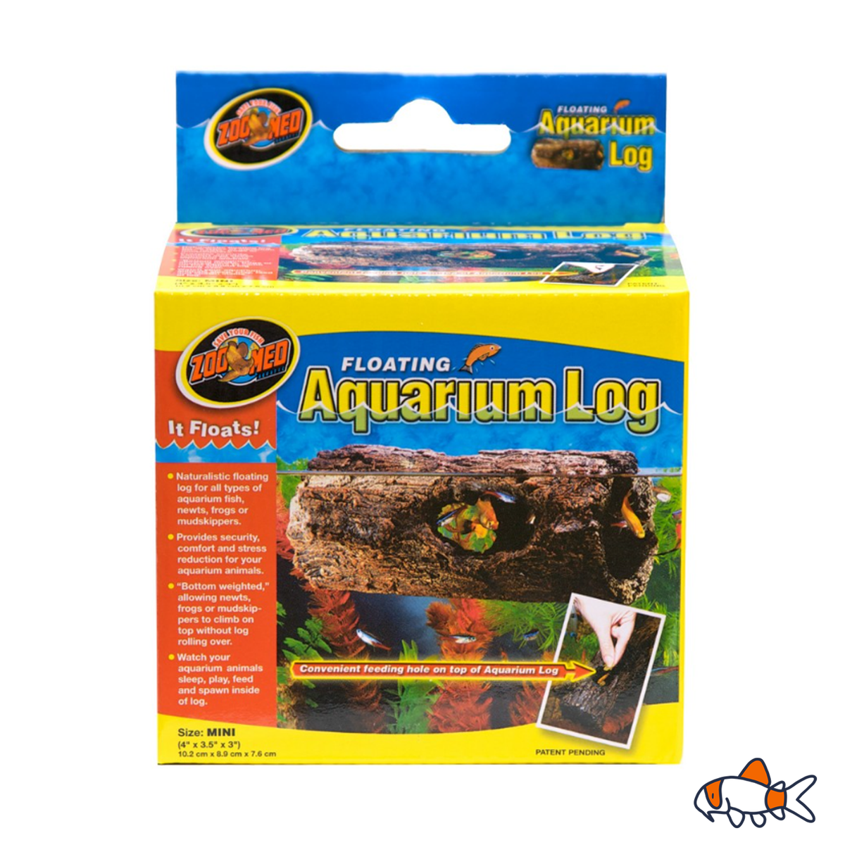 Mini Floating Aquarium Log – Bay Aquatics