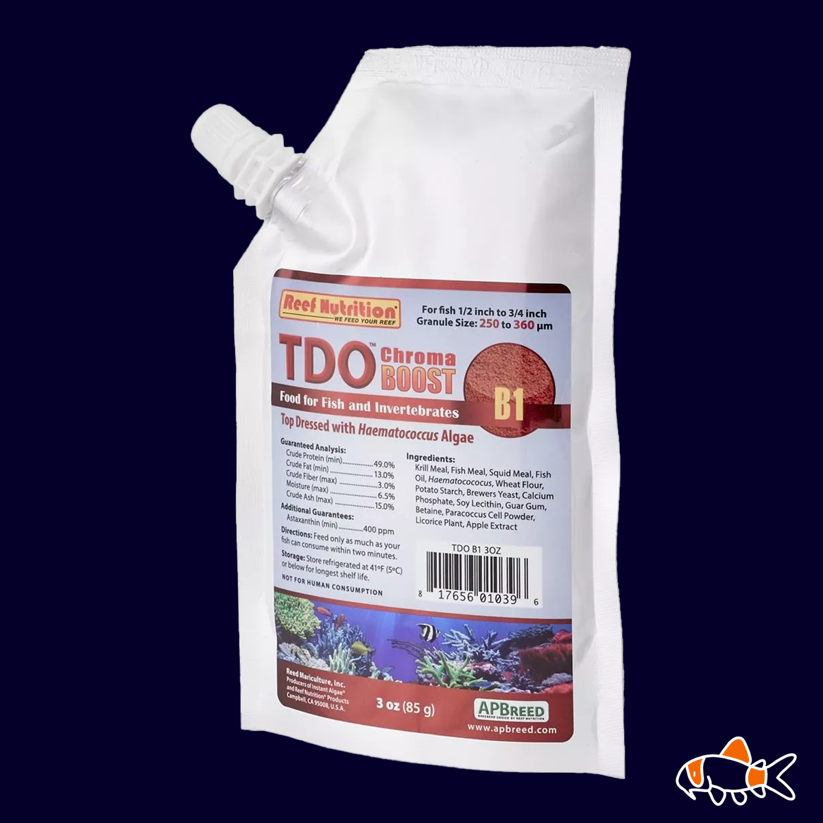 TDO-B1 Chroma BOOST Granule Fish Food | Bay Aquatics | Tauranga | New ...