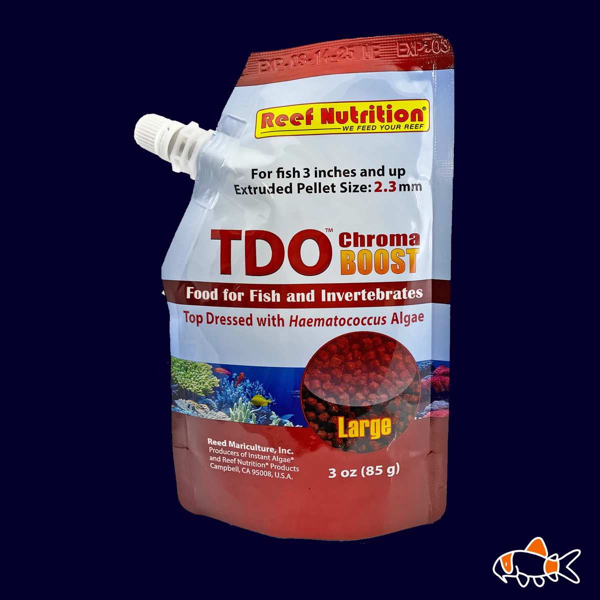 TDO-EP2 Large Chroma BOOST Granule Fish Food | Bay Aquatics | Tauranga ...