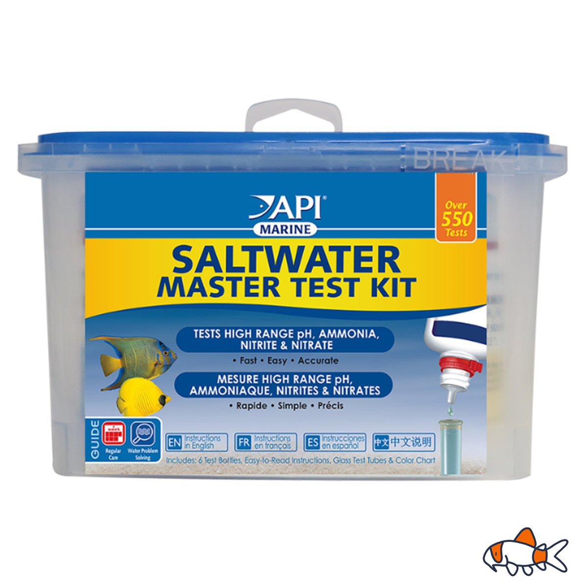 API Saltwater Master Test Kit | Bay Aquatics | Tauranga | New Zealand